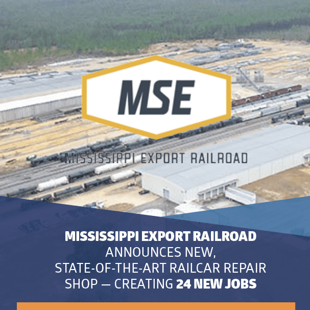 Mississippi Export Railroad (MSE) Announces New, State-of-the-Art ...